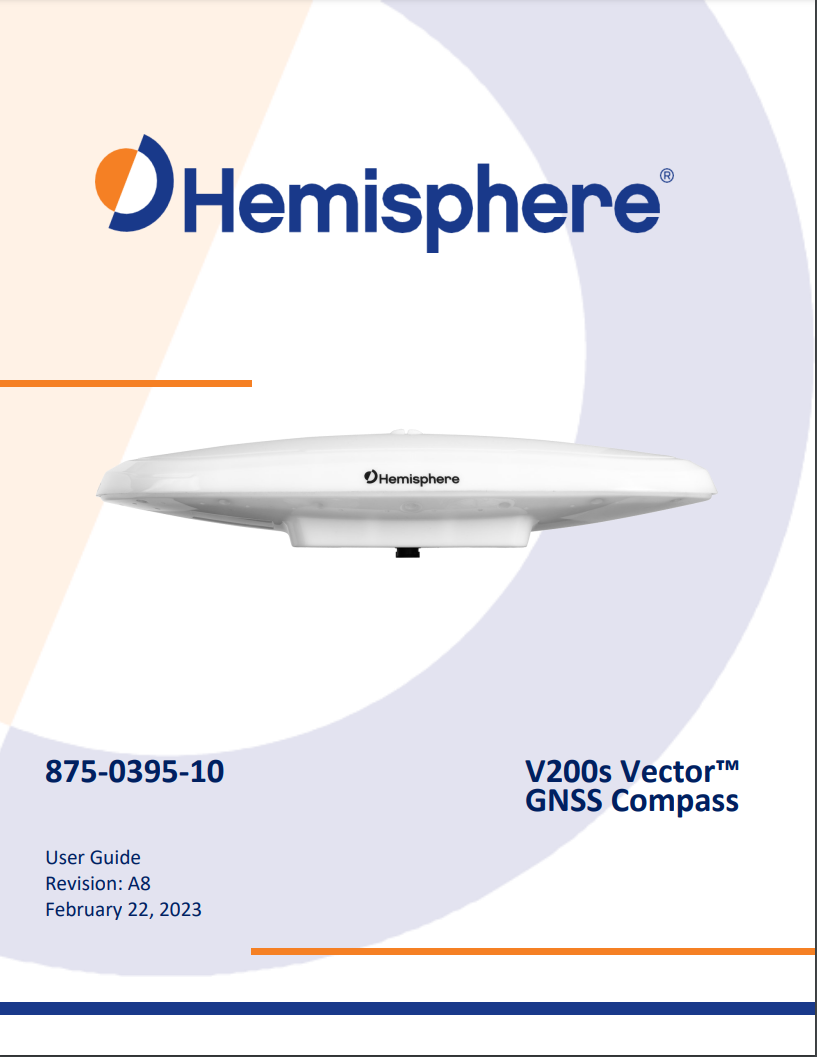 V200s User Guide – Hemisphere GNSS